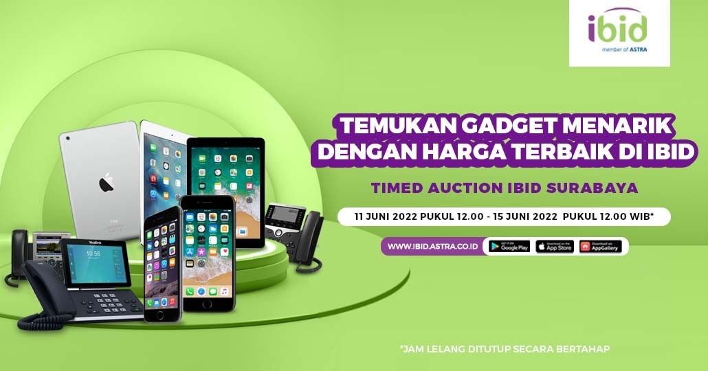 Cari iPad Lama untuk Head Unit? Ikuti Lelangnya di IBID!